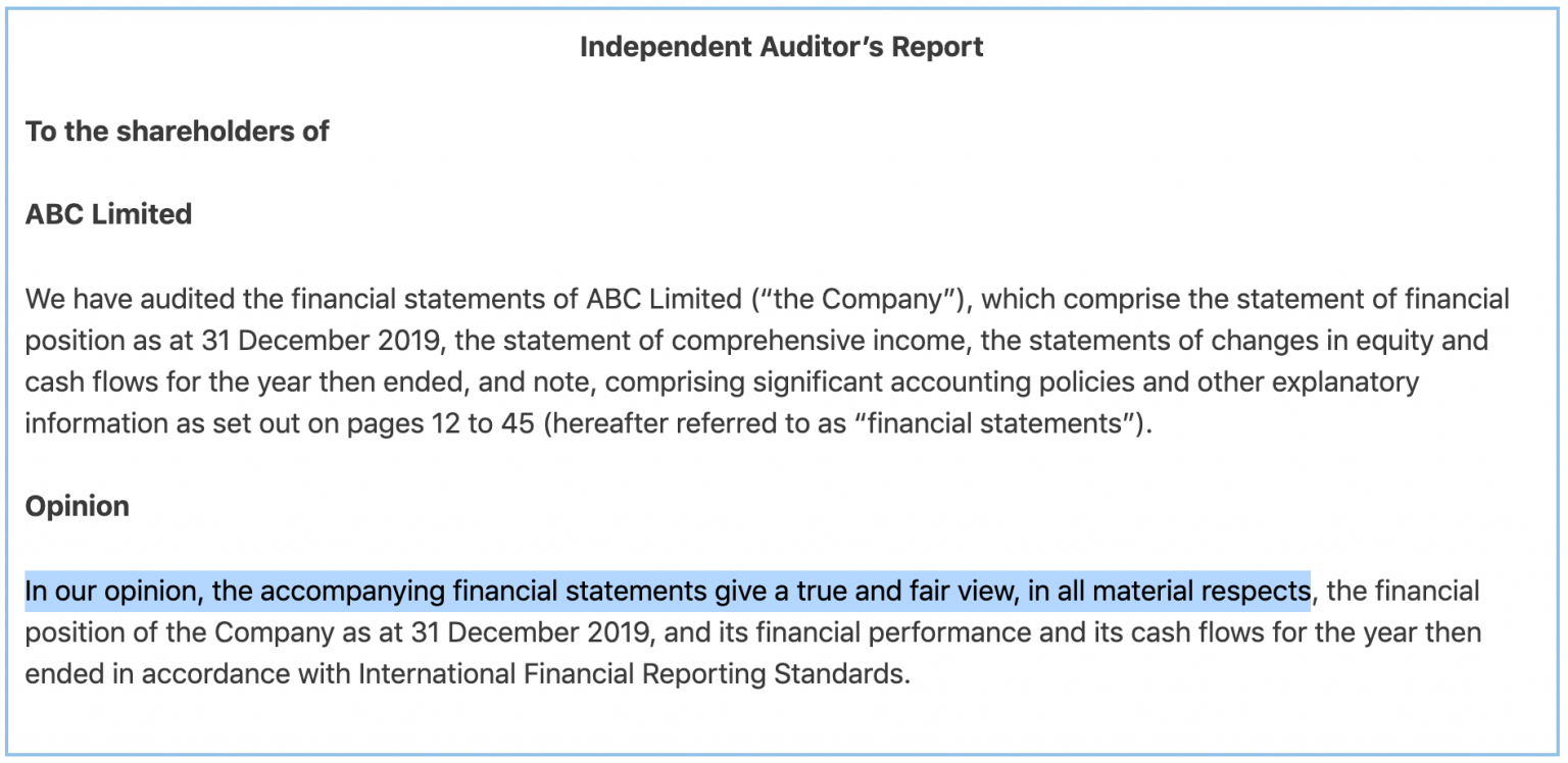 4 Types of Audit Report | Explanation | Examples - Accountinguide